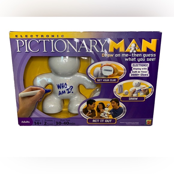 Mattel | Toys | Mattel Games Electronic Pictionary Man | Poshmark